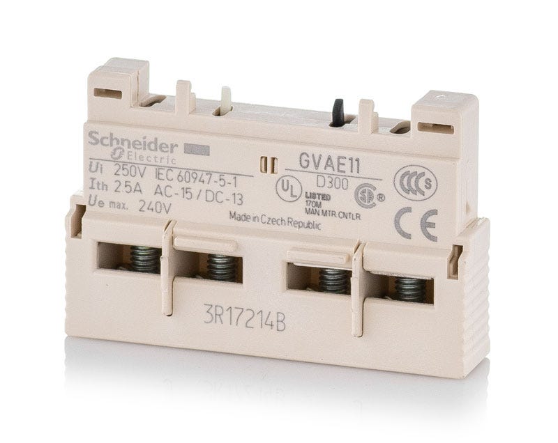 Schneider Electric GVAE11 Contact Block – SuperBreakers