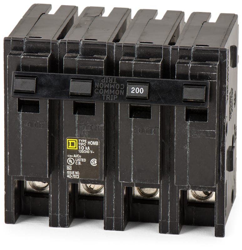 Square D HOM2200 2 Pole Circuit Breaker – SuperBreakers