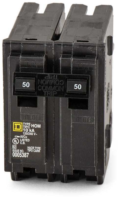 Square D HOM250 2 Pole Circuit Breaker – SuperBreakers