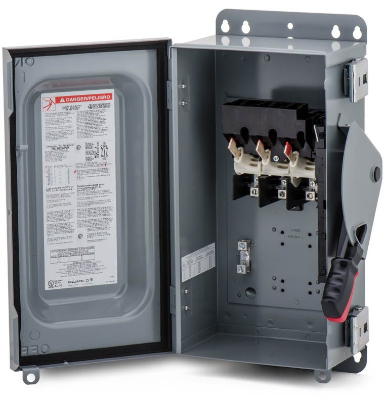 Square D HU362AWK Heavy Duty Safety Switch – SuperBreakers
