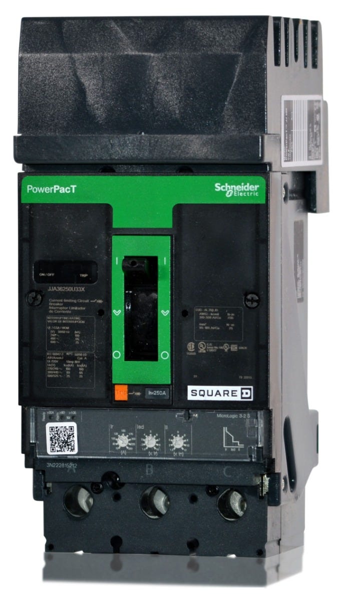 Square D JJA36250U33X 3 Pole Circuit Breaker – SuperBreakers