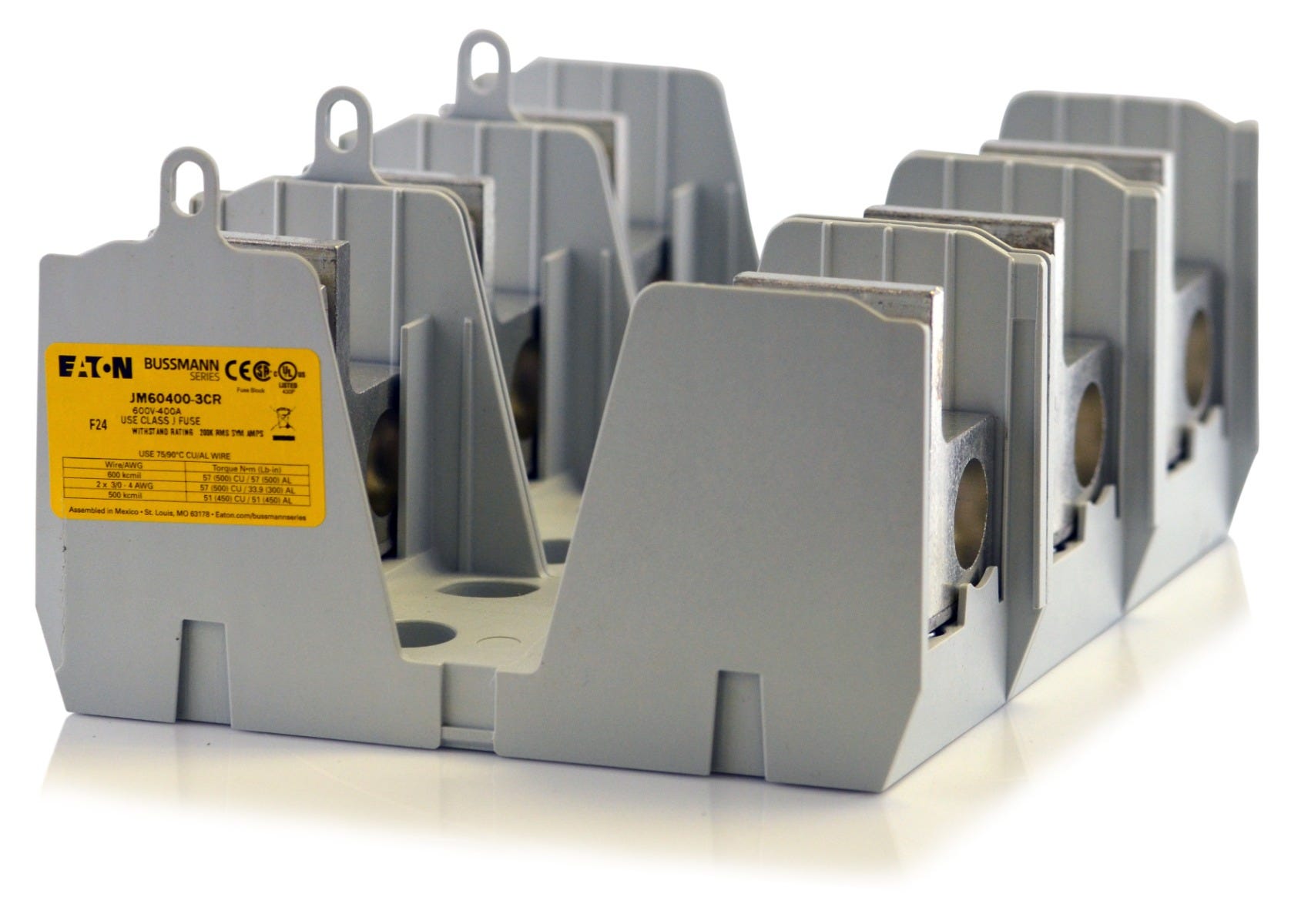 Eaton JM60400-3CR Fuse Blocks and Holders – SuperBreakers