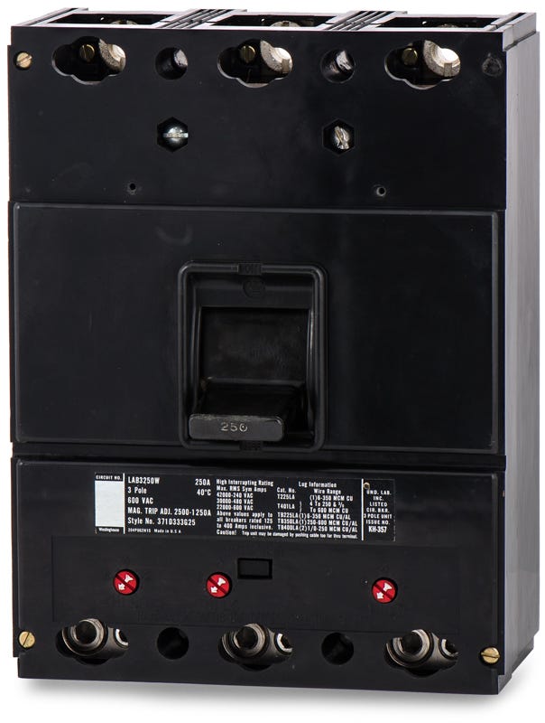 Westinghouse LAB3250 3 Pole Circuit Breaker – SuperBreakers