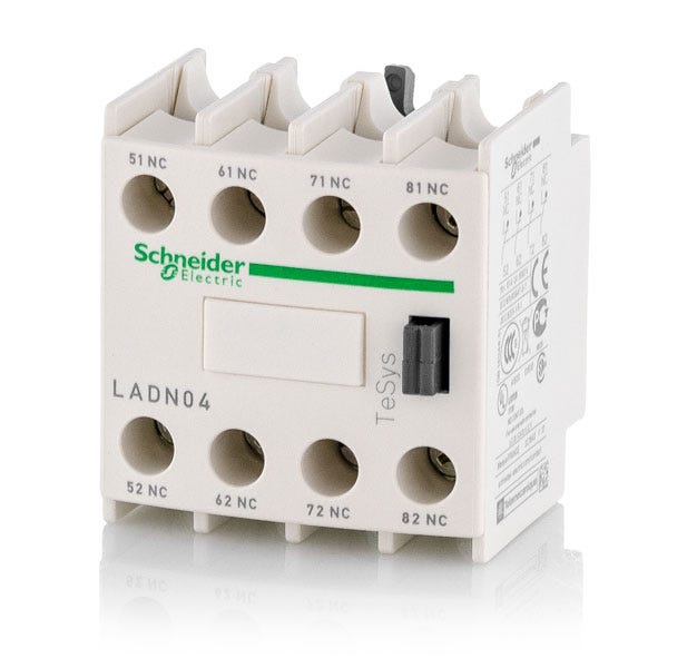 Schneider Electric LADN04 Auxiliary Contact Block – SuperBreakers