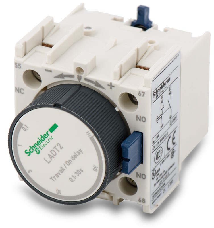Telemecanique LADT2 Time Delay Auxiliary Contact Block – SuperBreakers