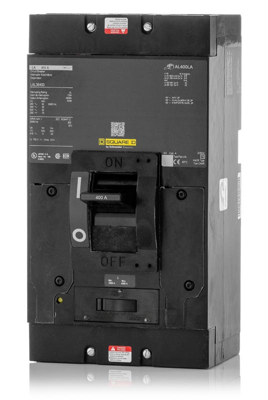Square D LAL36400 3 Pole Circuit Breaker – SuperBreakers