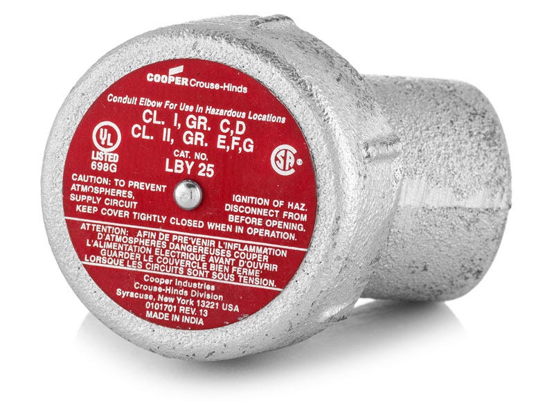 Crouse Hinds LBY25 Conduit Outlet Body – SuperBreakers
