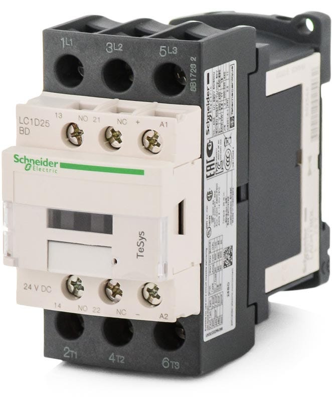 Schneider Electric LC1D25BD Contactor – SuperBreakers