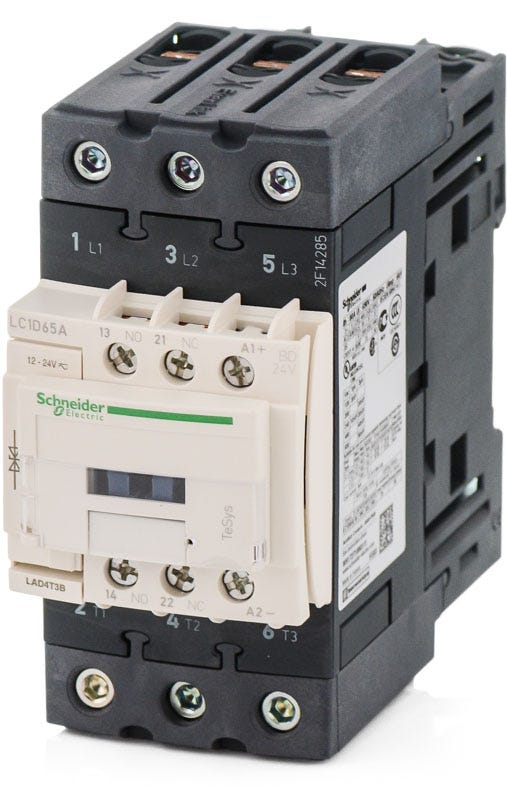 Schneider Electric LC1D65ABD Contactor – SuperBreakers