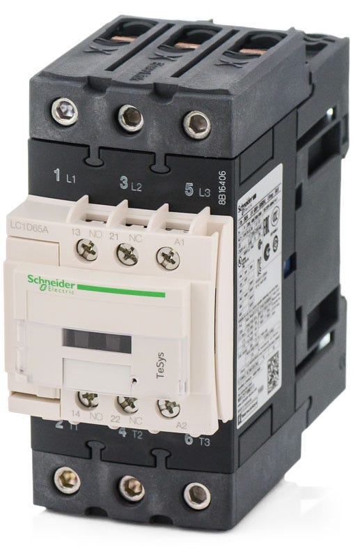 Schneider Electric LC1D65AG7 Non-Reversing Contactor – SuperBreakers