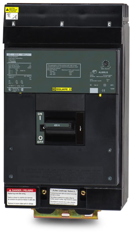 Square D LC36400 3 Pole Circuit Breaker – SuperBreakers