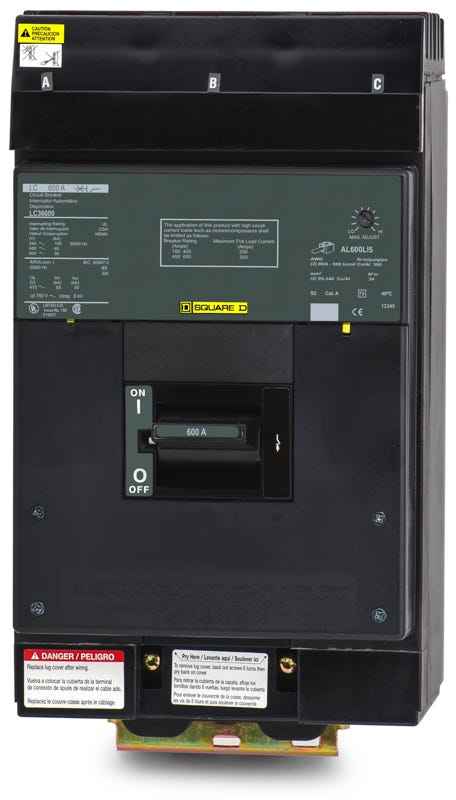Square D LC36600 3 Pole Circuit Breaker – SuperBreakers