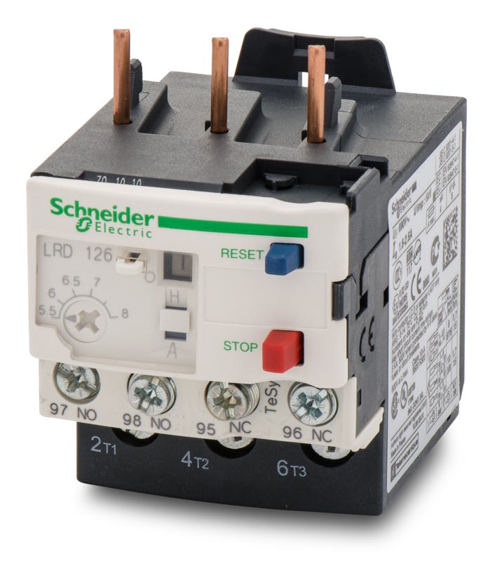 Schneider Electric LRD126 Overload Relay – SuperBreakers