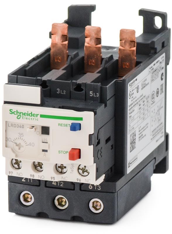 Schneider Electric LRD340 Overload Relay – SuperBreakers