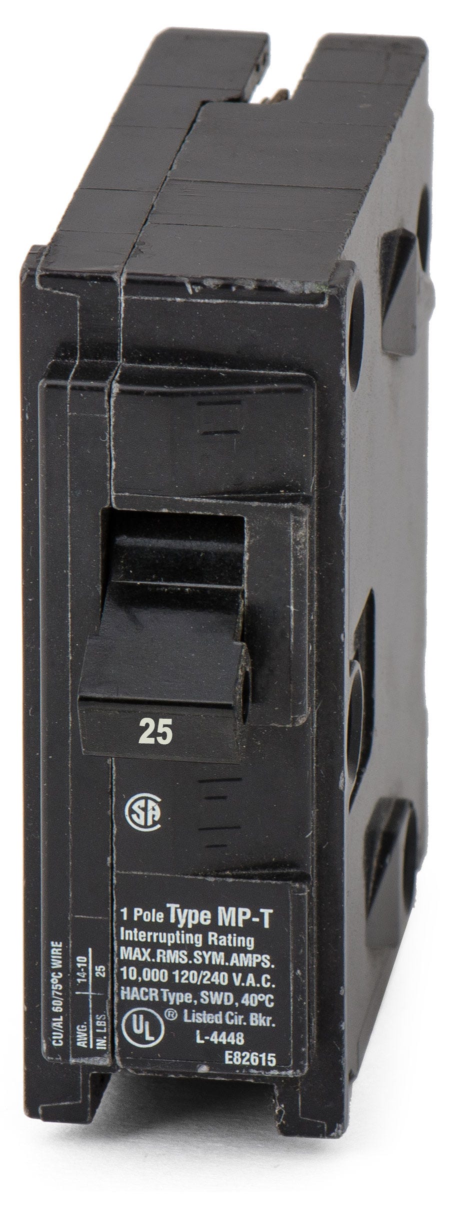 Murray MP125 1 Pole Circuit Breaker – SuperBreakers