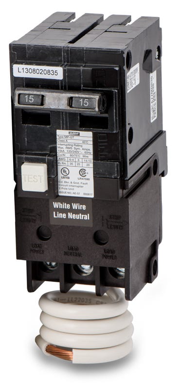 Siemens MP215GF 2 Pole Circuit Breaker Ground Fault – SuperBreakers