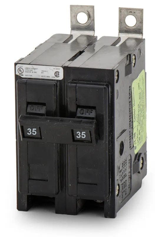 Eaton QBHW2035 2 Pole Circuit Breaker – SuperBreakers