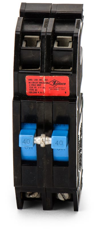 Zinsco QC40 2 Pole Circuit Breaker – SuperBreakers