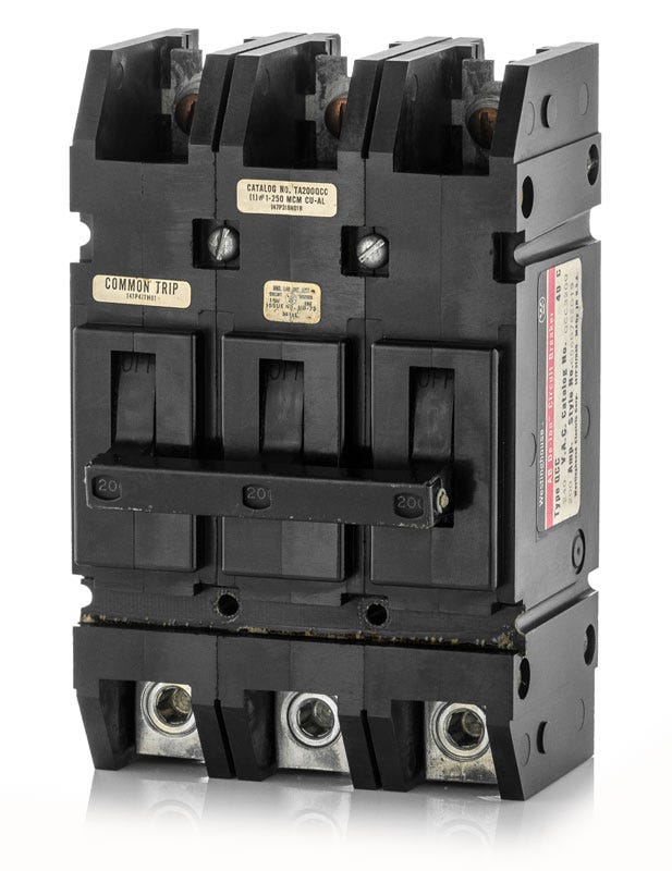 Eaton/Cutler-Hammer QCC3200 3 Pole Circuit Breaker – SuperBreakers