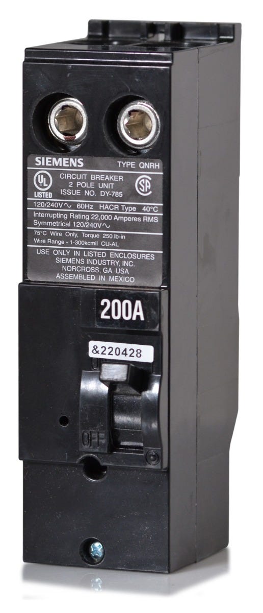 Siemens QN2200RH 2 Pole Circuit Breaker – SuperBreakers