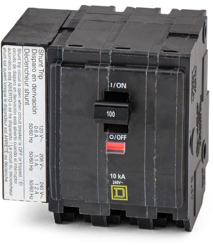 Square D QO3100-1021 3 Pole Circuit Breaker – SuperBreakers