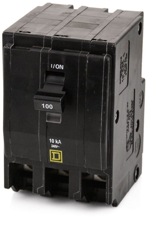 Square D QO3100 3 Pole Circuit Breaker – SuperBreakers