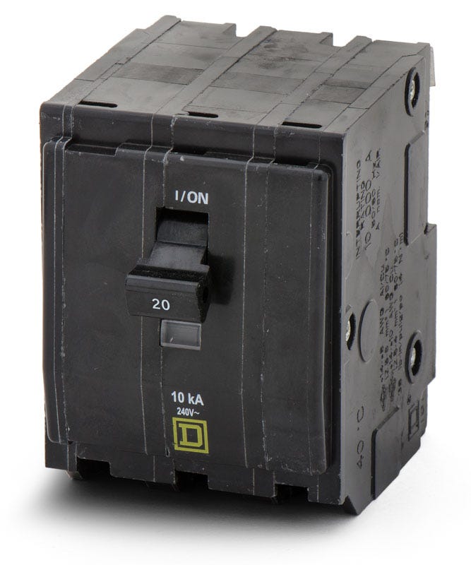 Square D QO320 3 Pole Circuit Breaker – SuperBreakers