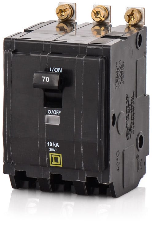 Square D QOB370VH 3 Pole Circuit Breaker – SuperBreakers