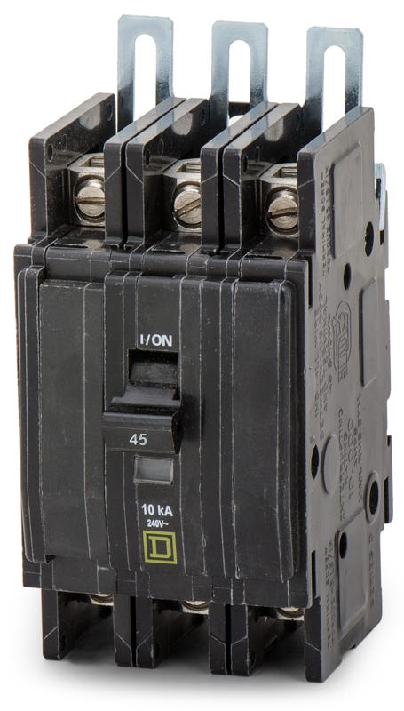 Square D QOU345 3 Pole Circuit Breaker – SuperBreakers