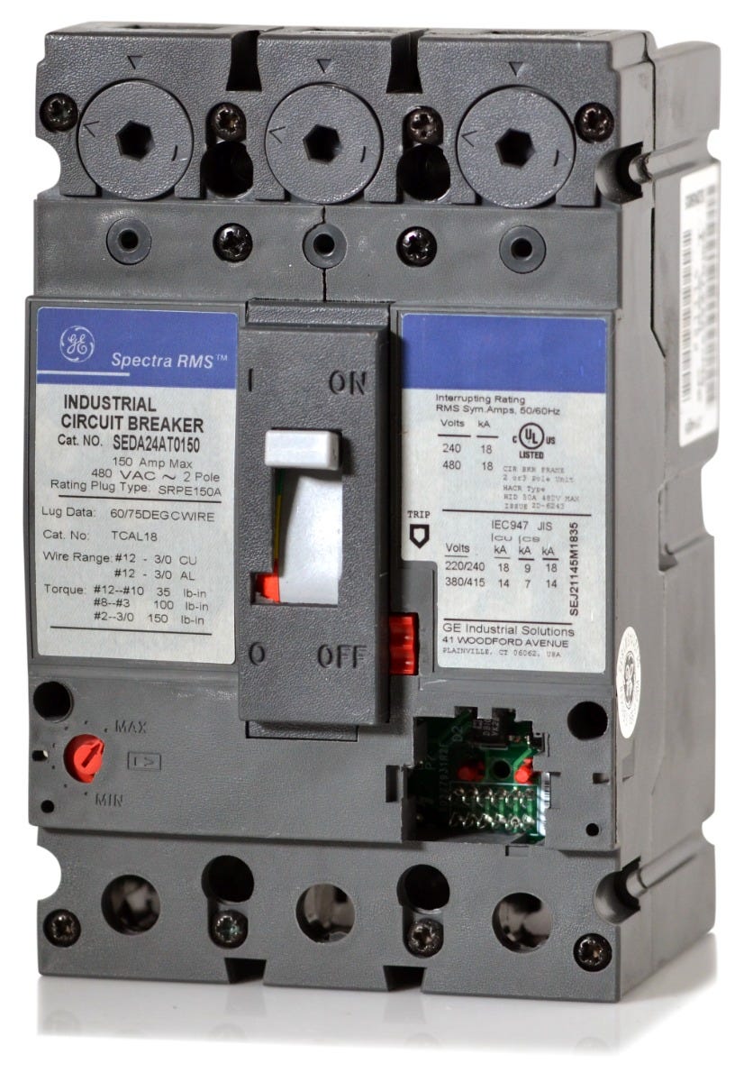 General Electric SEDA24AT0150 2 Pole Circuit Breaker – SuperBreakers