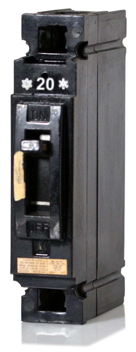 ABB / General Electric TEF113020 Molded Case Circuit Breaker ...