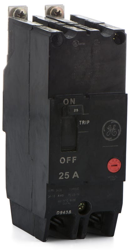 General Electric TEY225 2 Pole Circuit Breaker – SuperBreakers