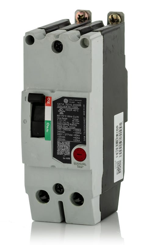 General Electric TEYL2020B 2 Pole Circuit Breaker – SuperBreakers
