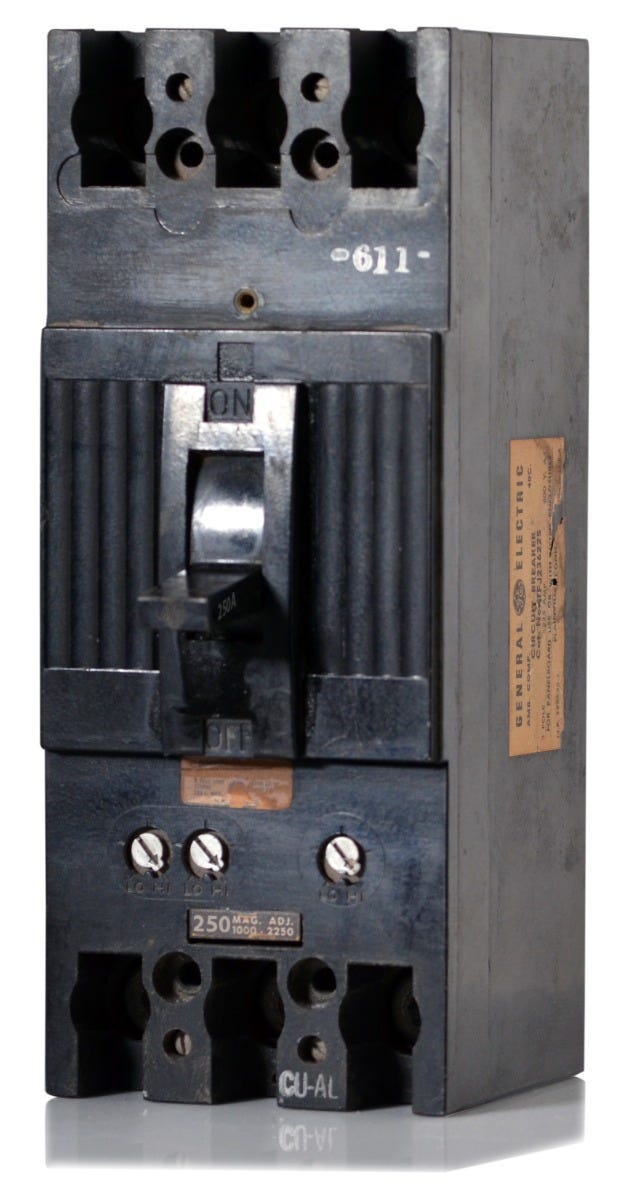 General Electric TFJ236250 3 Pole Circuit Breaker – SuperBreakers