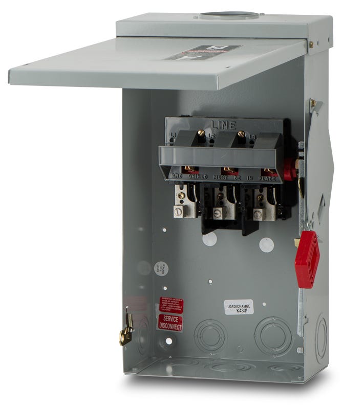 General Electric THN3362 Heavy Duty Safety Switch – SuperBreakers