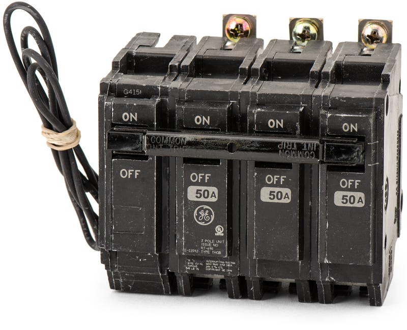 General Electric THQB32050ST1 3 Pole Circuit Breaker – SuperBreakers