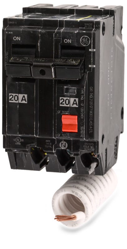 General Electric THQL2120GFT 2 Pole Circuit Breaker – SuperBreakers