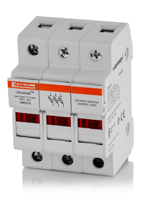 Mersen/Ferraz Shawmut USCC3I Fuse Holder – SuperBreakers
