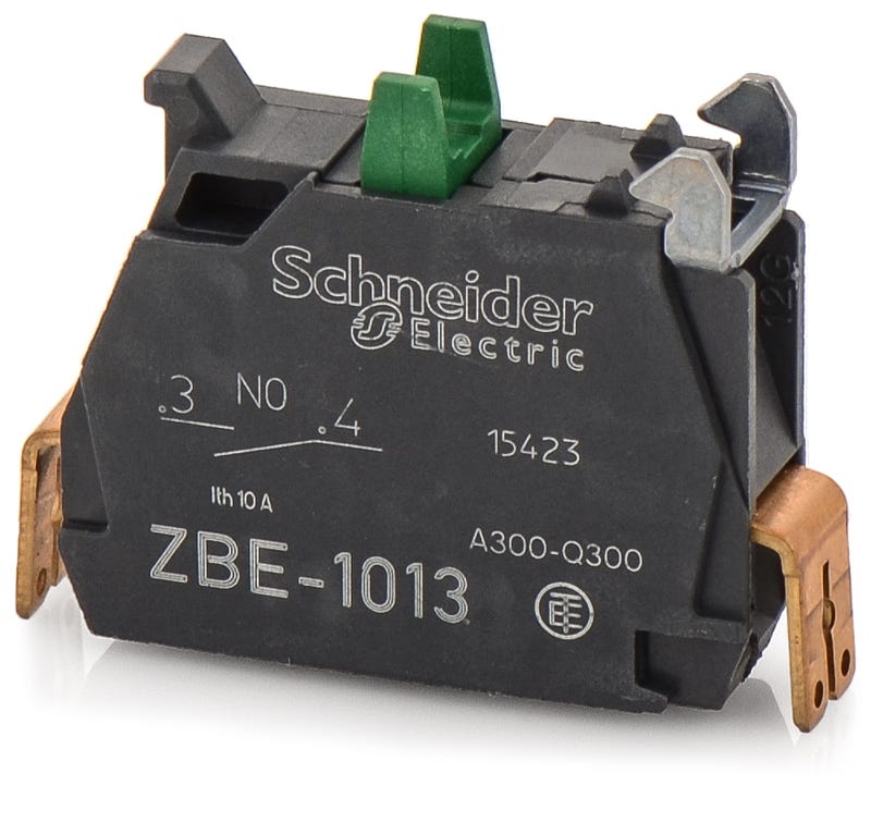 Schneider Electric ZBE1013 Contact Block – SuperBreakers